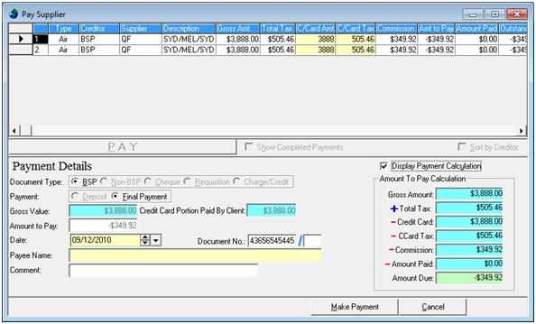 New air booking: credit card details to airline | Travelog
